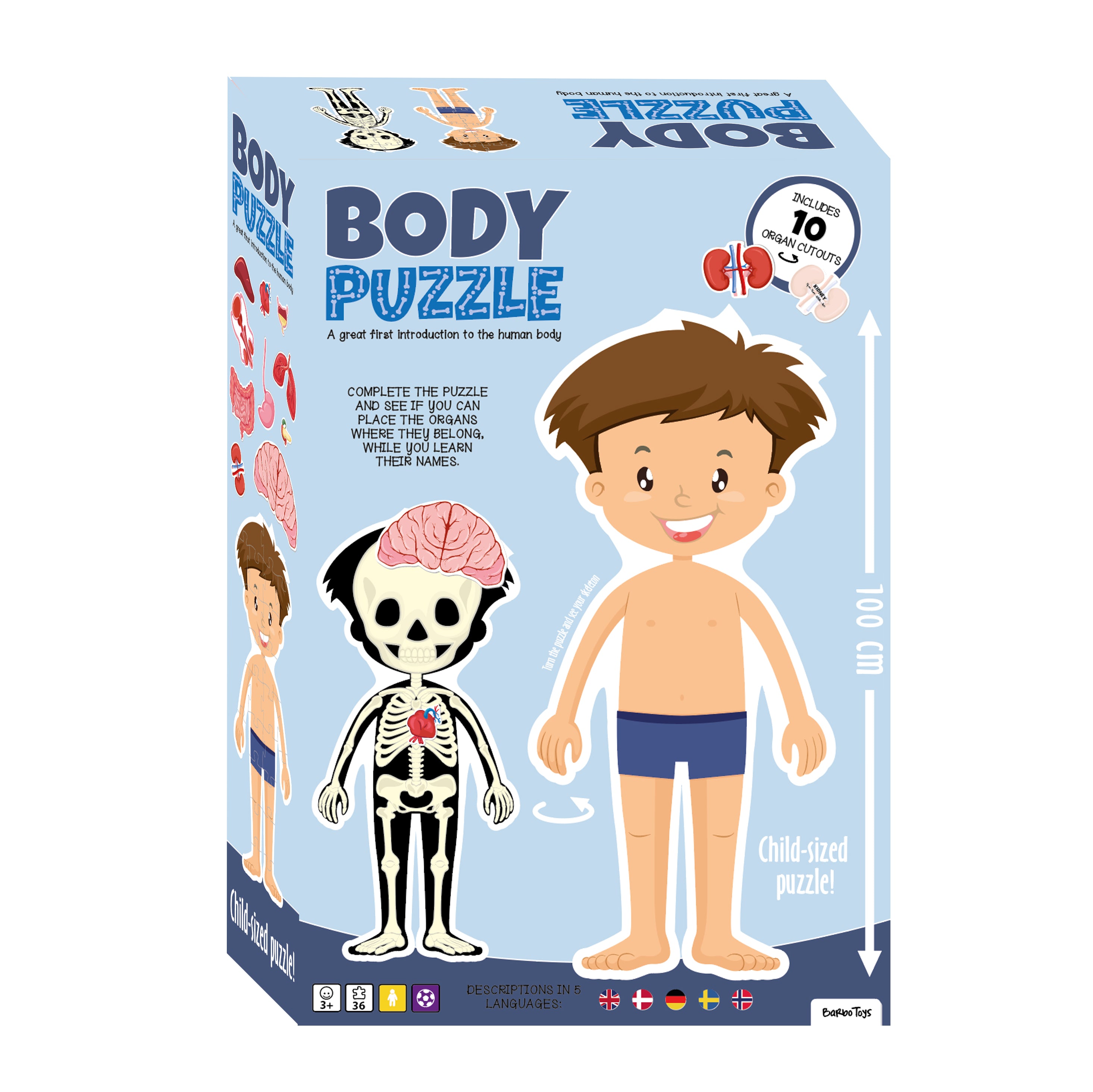 Body Puzzle - Boy – barbotoys