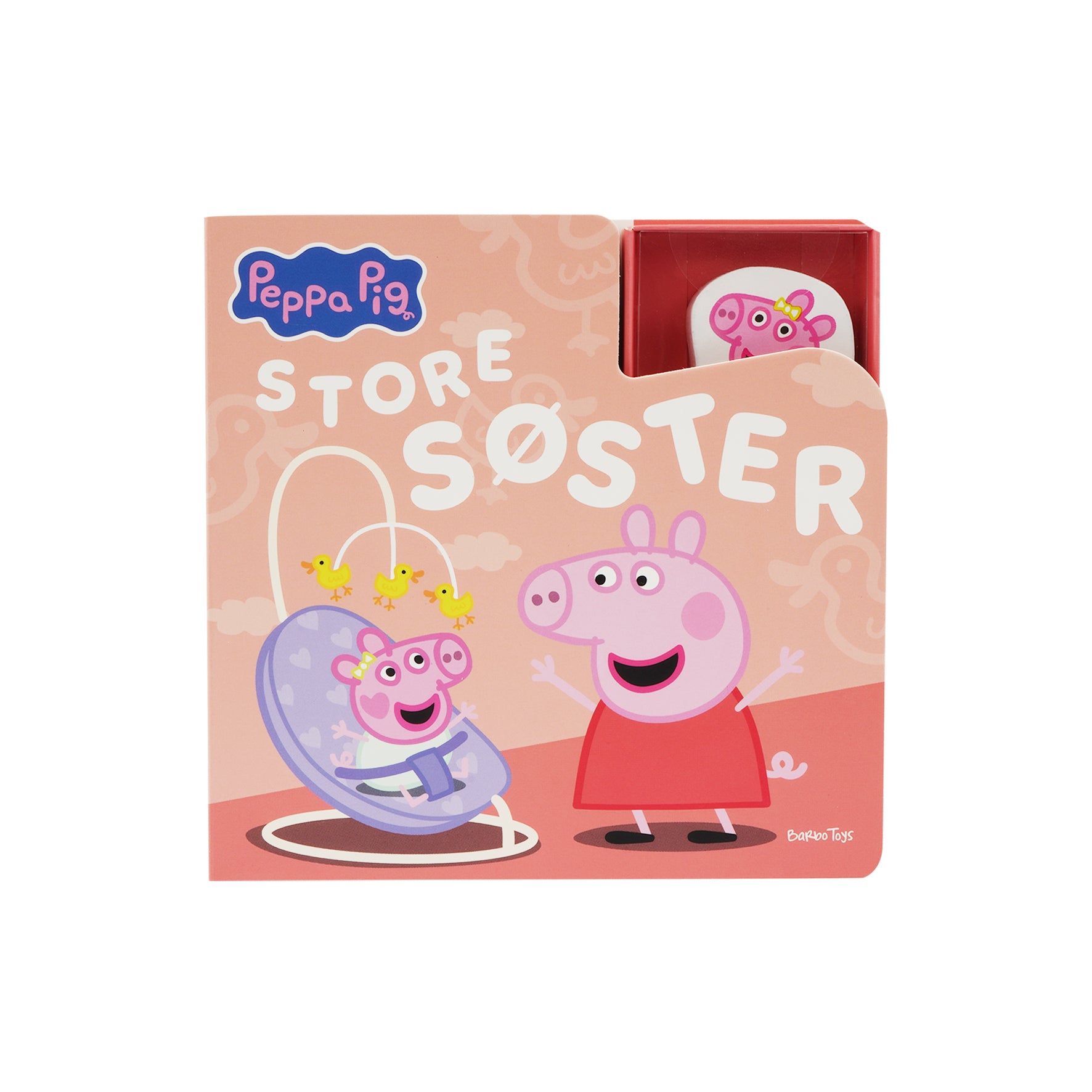 Peppa Pig - Book w Wooden Figure - Big Sister - DK – barbotoys