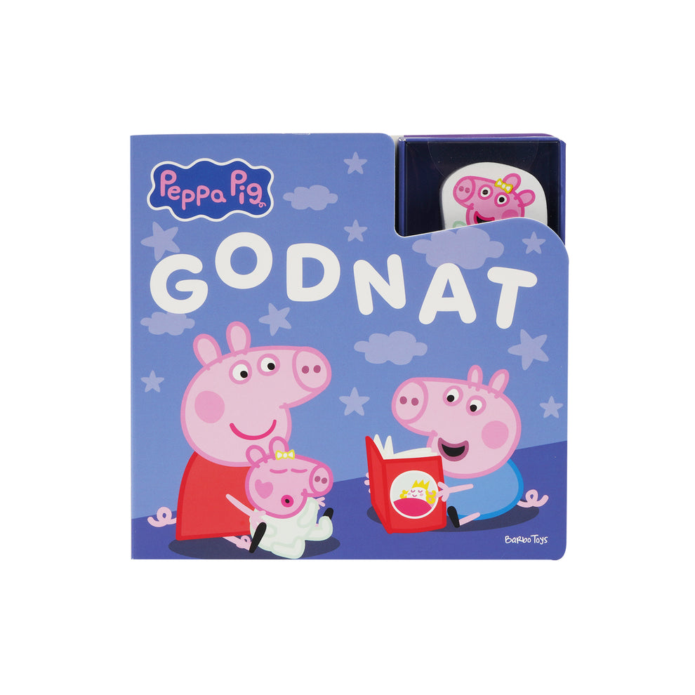 Peppa Pig - Book w Wooden Figure - Good Night - DK – barbotoys