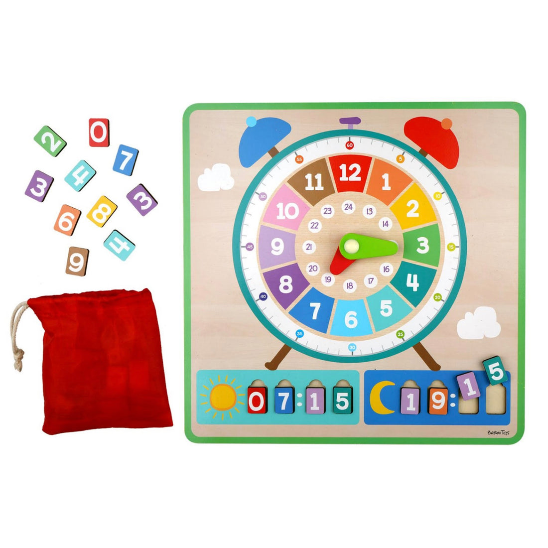 Wacky Wonders - Clock board – barbotoys